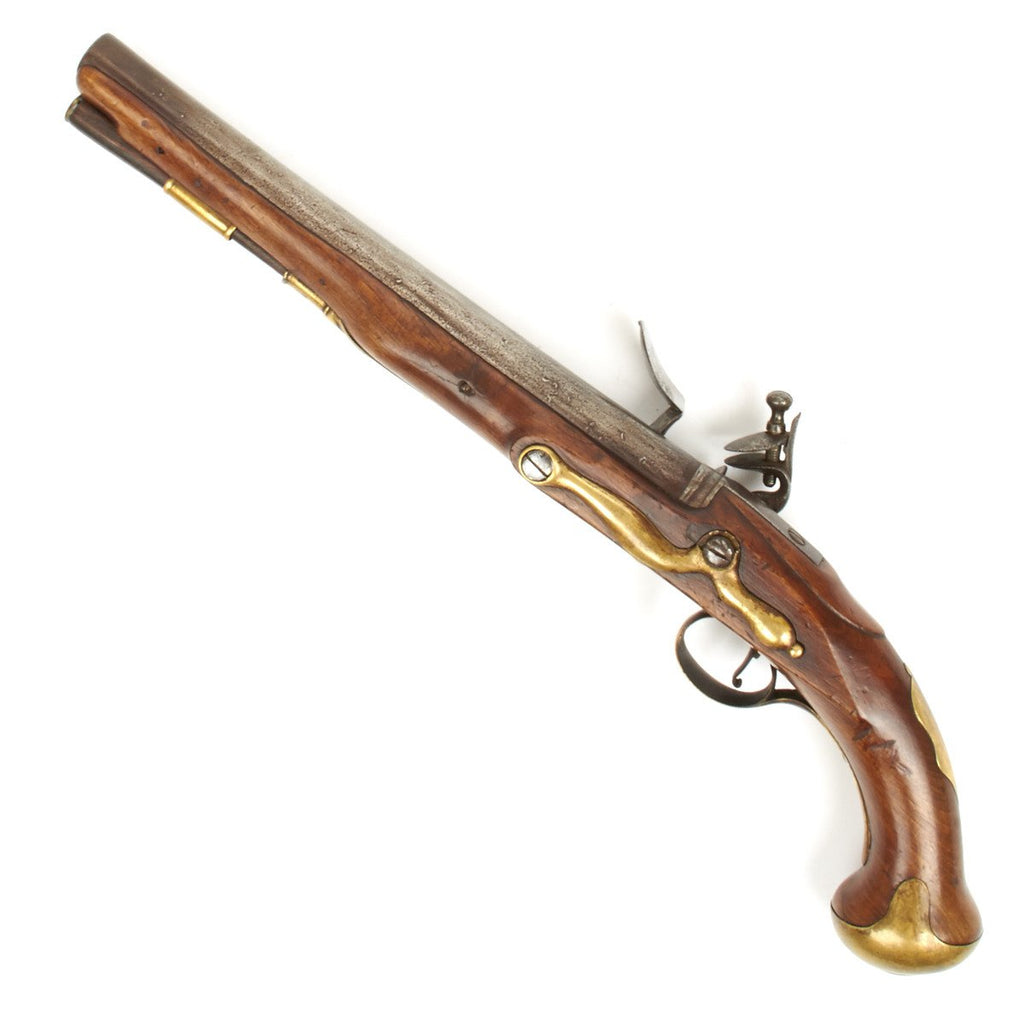 Original British 1737 Dated Flintlock Heavy Dragoon Pistol by Farlow ...