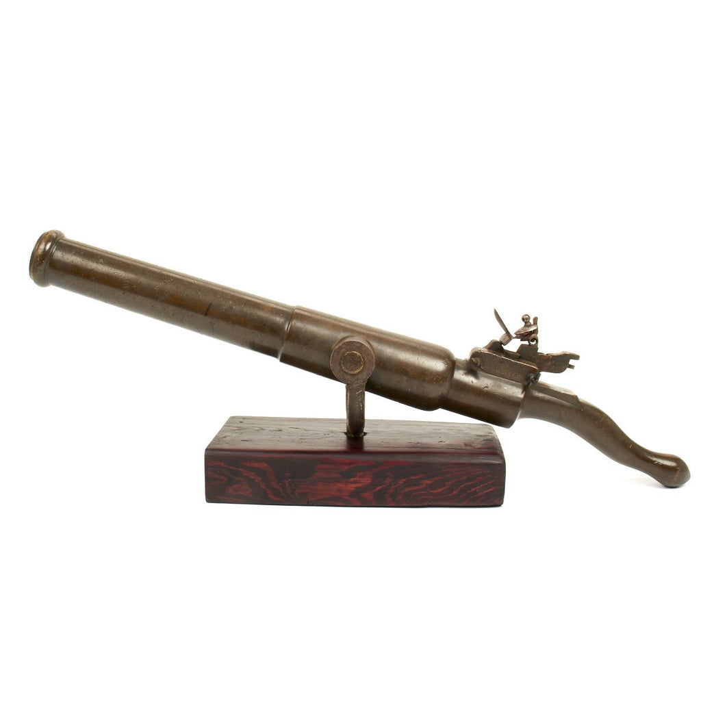 Original French Flintlock Bronze Naval Swivel Cannon Dated 1812 ...