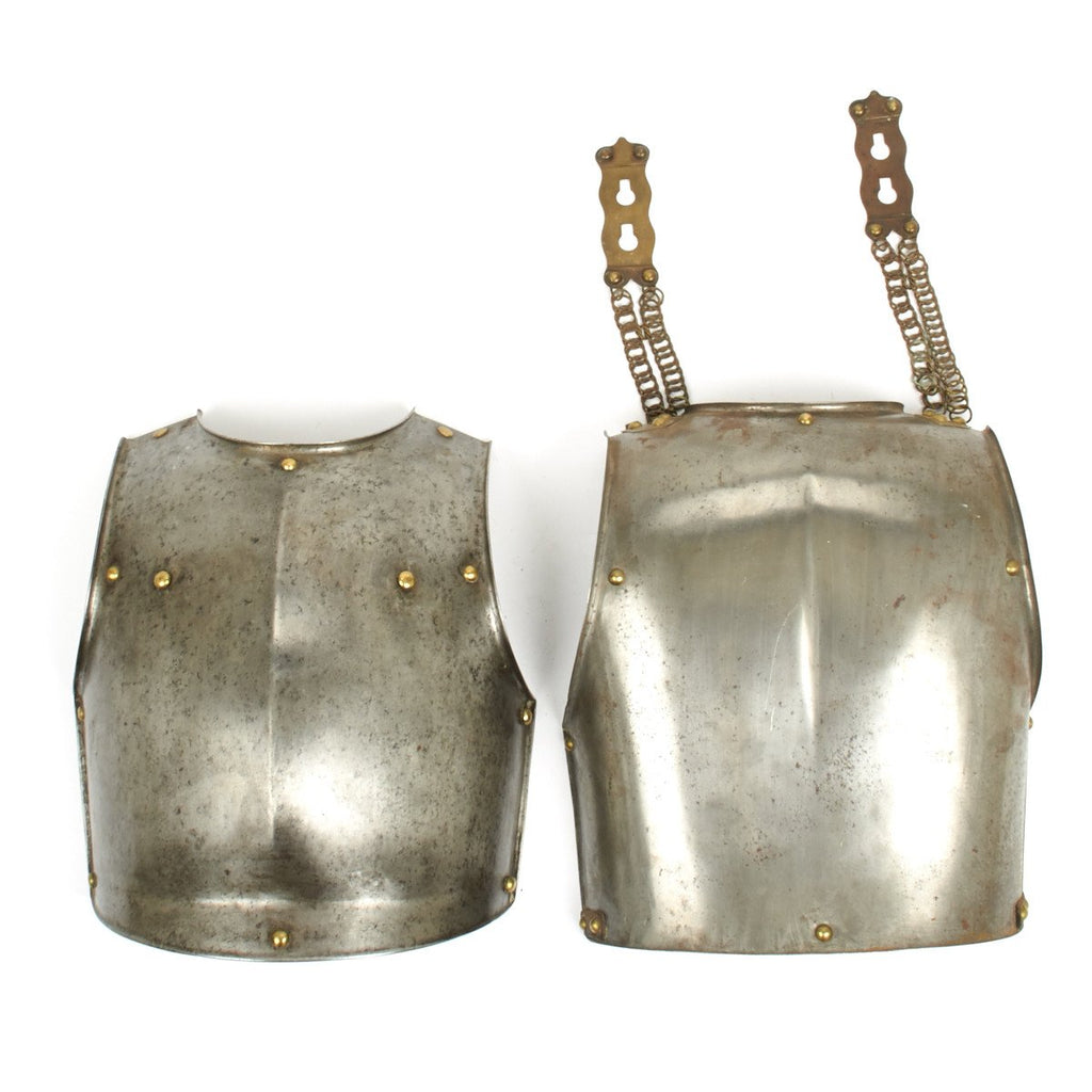 Original French 2nd Empire Heavy Cavalry Cuirass Set by Klingenthal ...