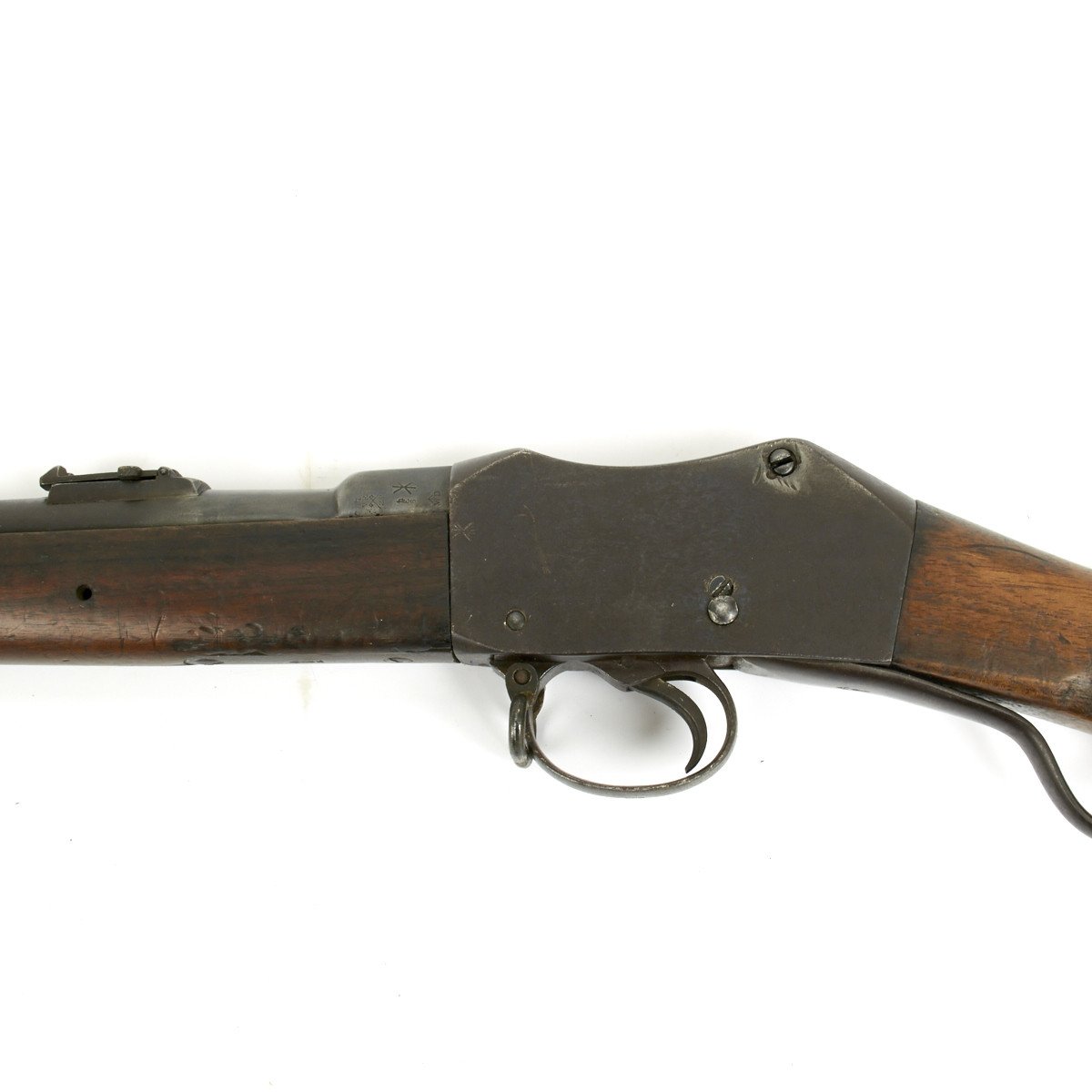 Original British Martini Henry IC1 Cavalry Carbine with Leather Saddle ...
