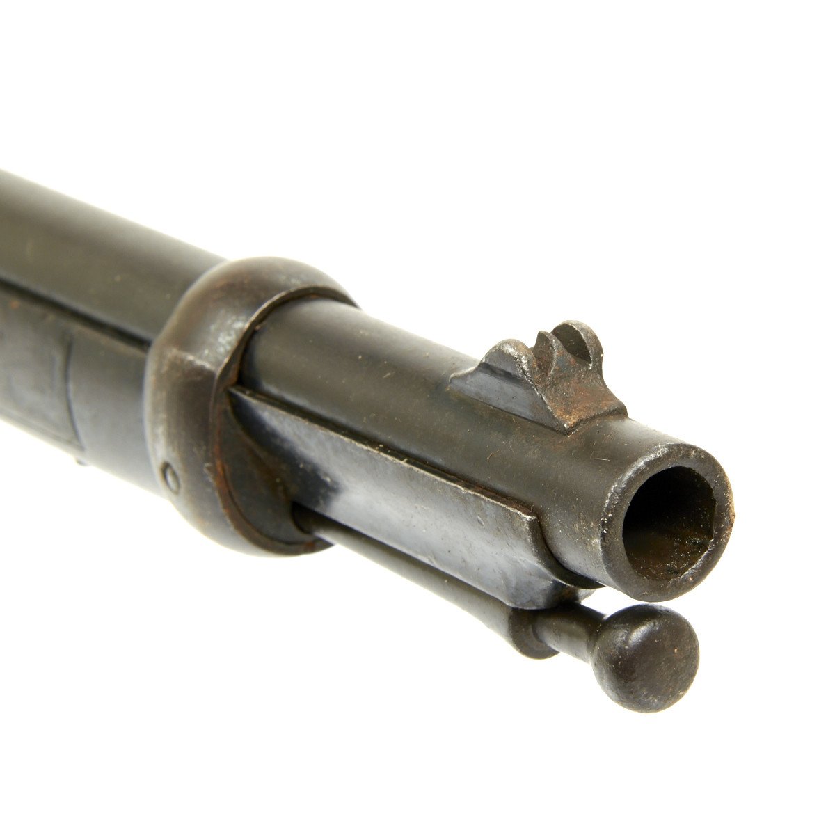 Original British Martini Henry IC1 Cavalry Carbine with Leather Saddle ...