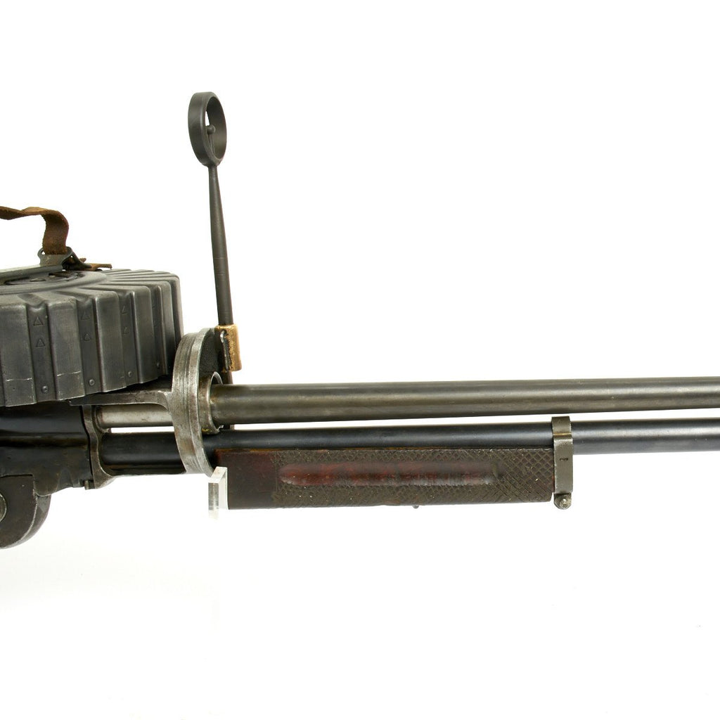 Original British WWI Lewis Aircraft Gun Modified for WWII Home Guard ...