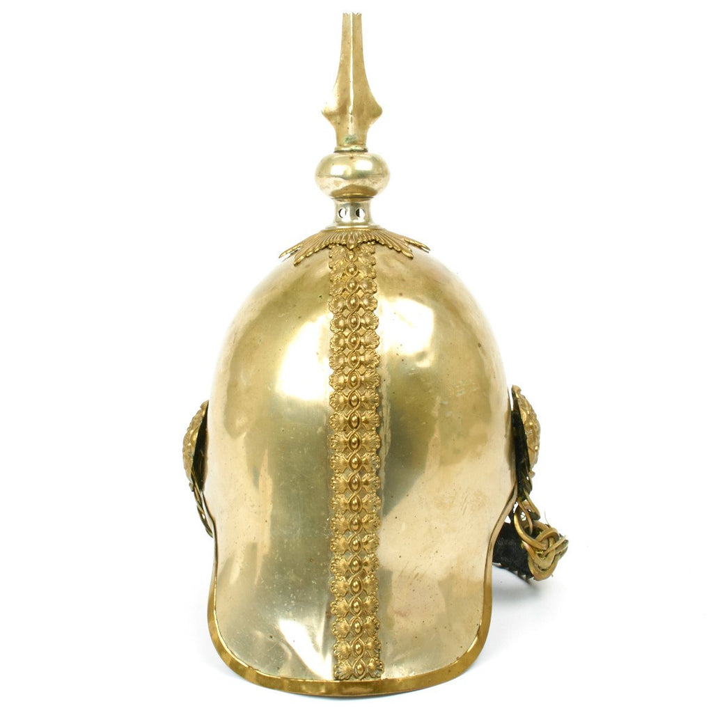 Original British Household Cavalry Life Guard Parade Helmet with White ...