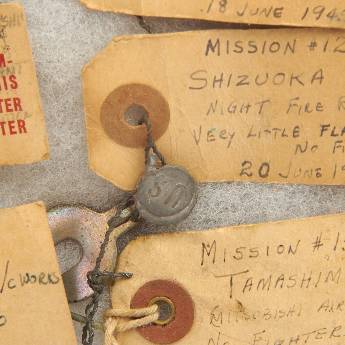 Original U.S. WWII B-29 Bomber City of Knoxville Bombardier Fuse Key G ...