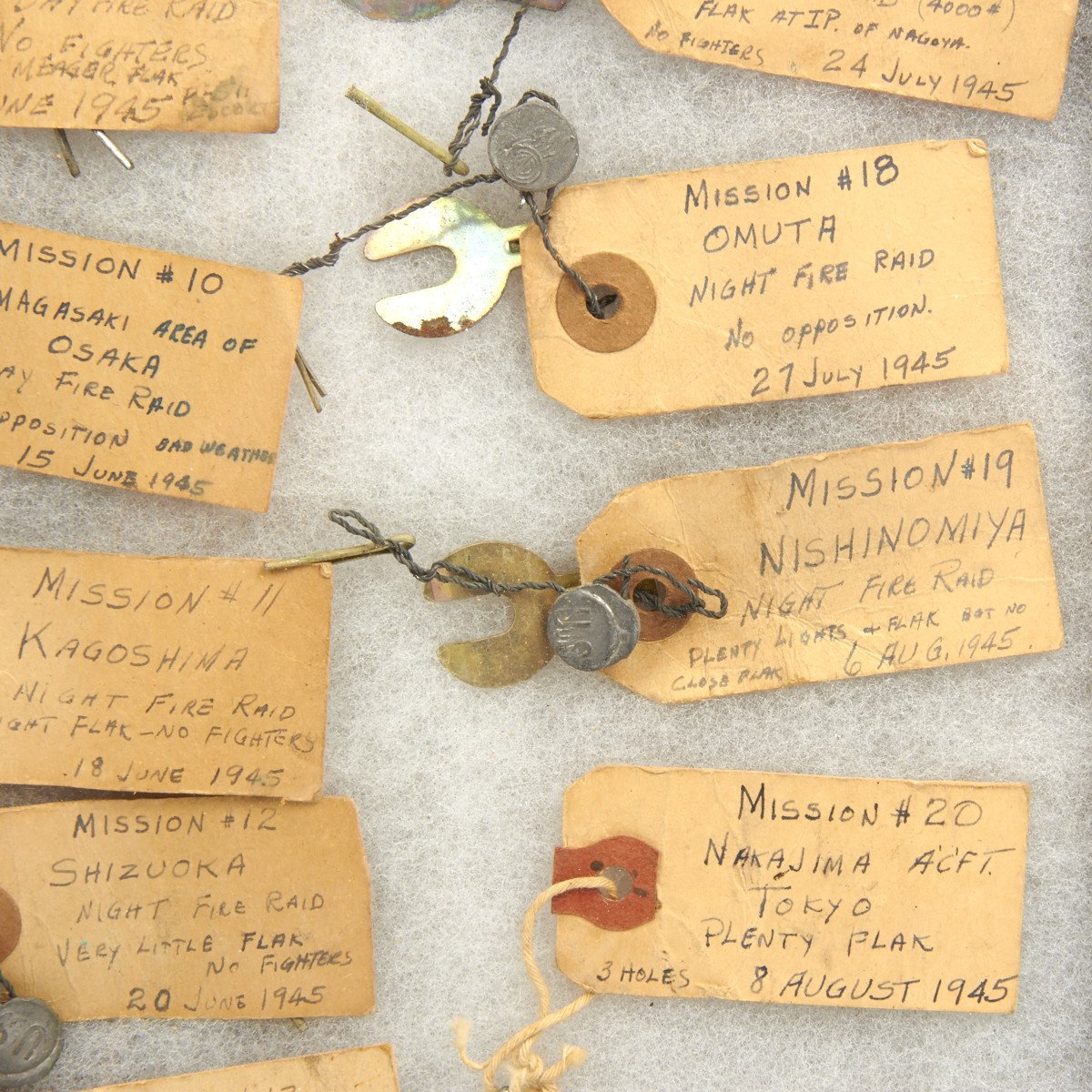 Original U.S. WWII B-29 Bomber City of Knoxville Bombardier Fuse Key G ...