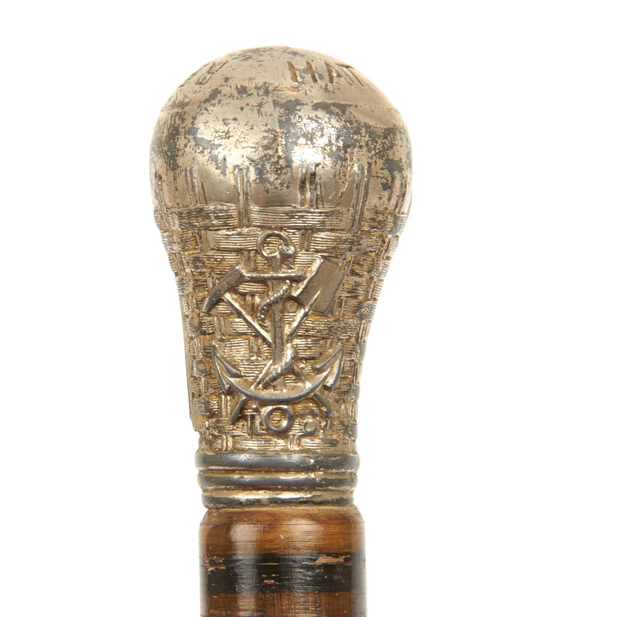 Original German WWI Cane of the 10th Grenadiers King Frederick William ...