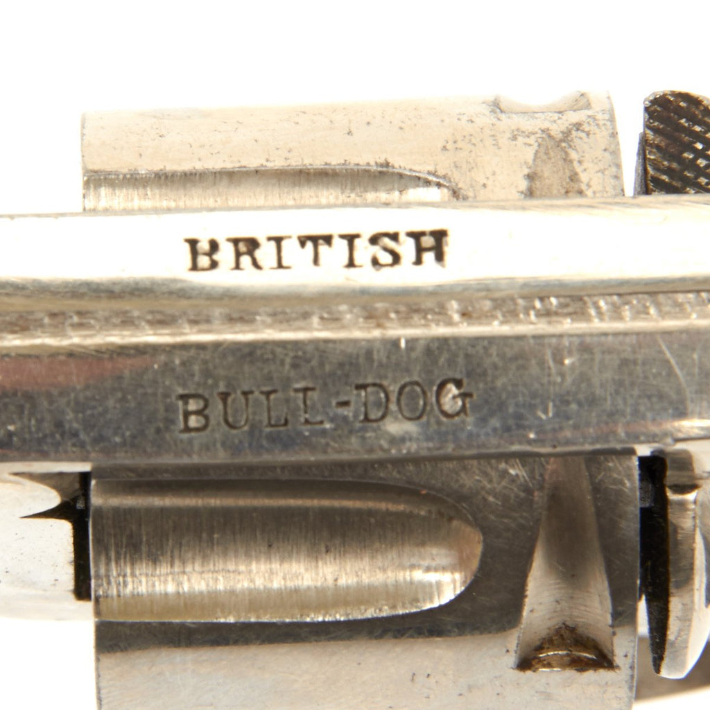 Original Model 1868 Webley .38 British Bull Dog Revolver ...