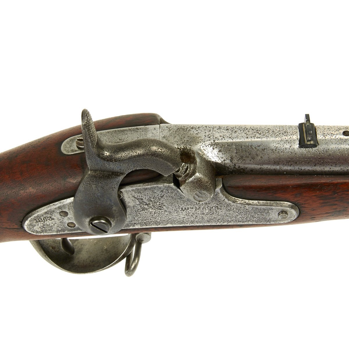 Original U.S. Civil War M1861 Mason Contract Rifled .58 Cal Percussion ...