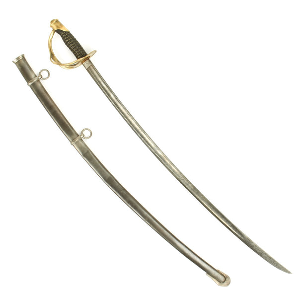 Original U.S. Civil War Model 1860 Light Cavalry Saber with Scabbard by ...