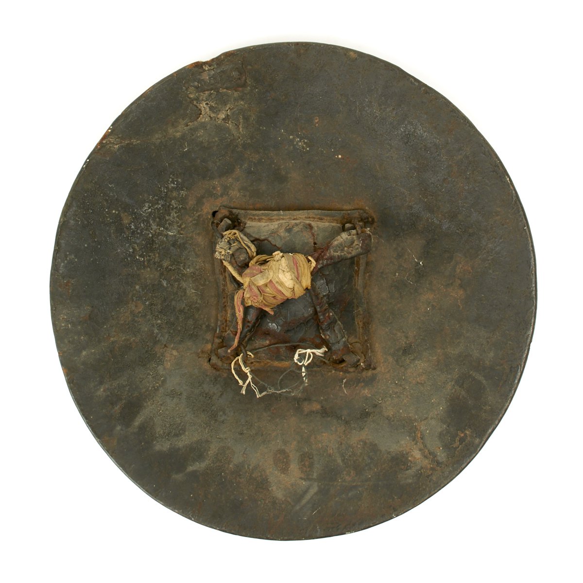 Original Victorian Era Rhinoceros Hide Dhal Shield from the Horn of ...