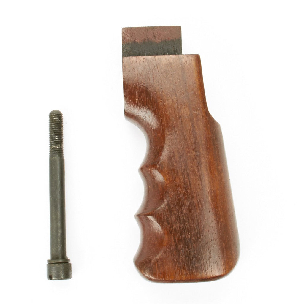 British Sten MKV Wood Rear Pistol Grip with Securing Bolt ...