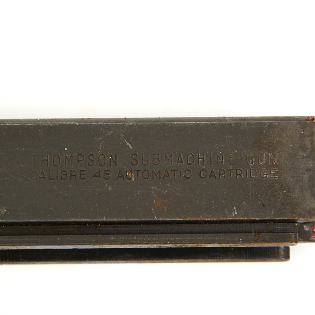 Original U.S. WWII Thompson 1928A1 SMG Demilled Receiver ...