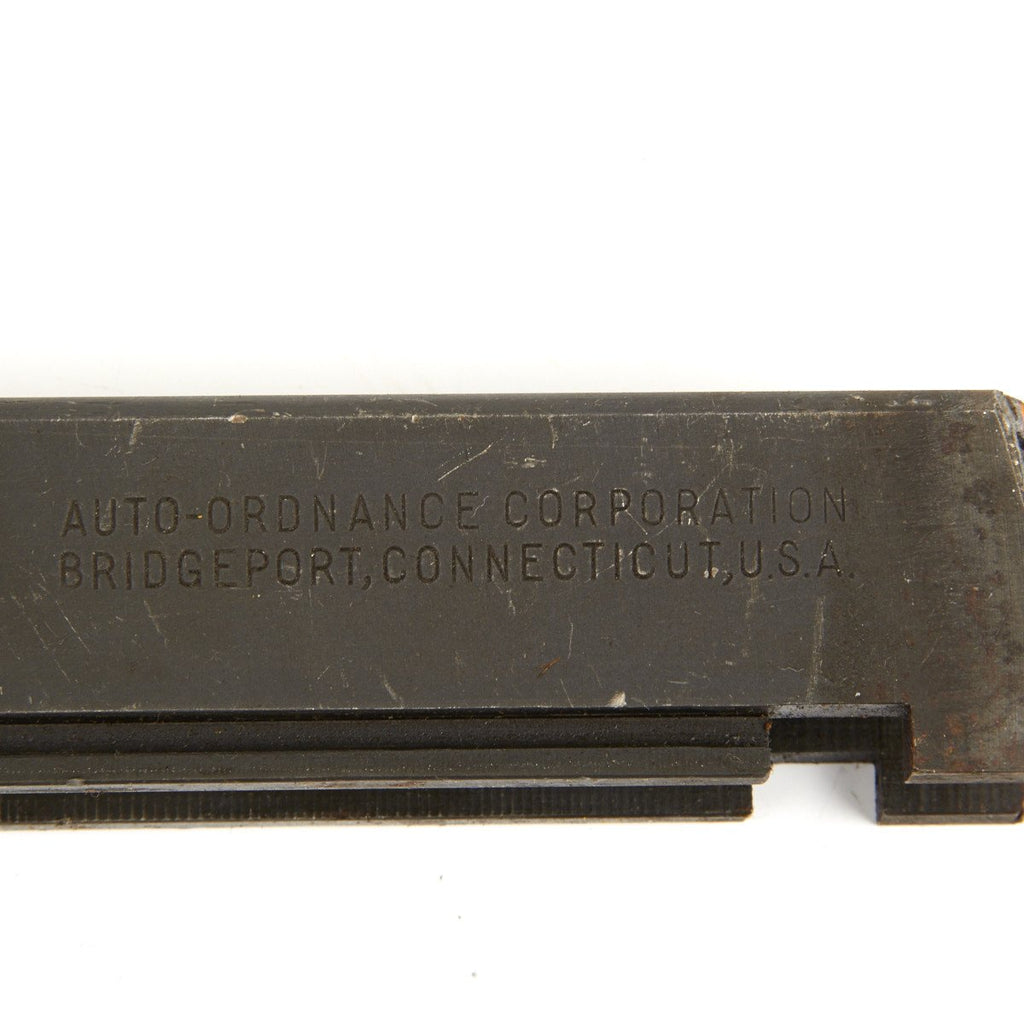 Original U.S. WWII Thompson 1928A1 SMG Demilled Receiver ...
