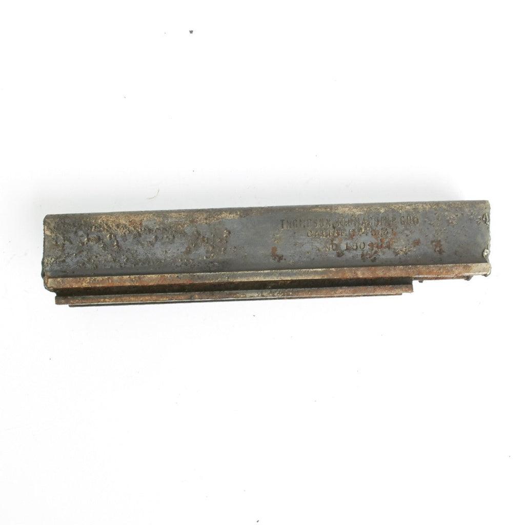 Original U.S. WWII Thompson M1 SMG Demilled Receiver – International ...