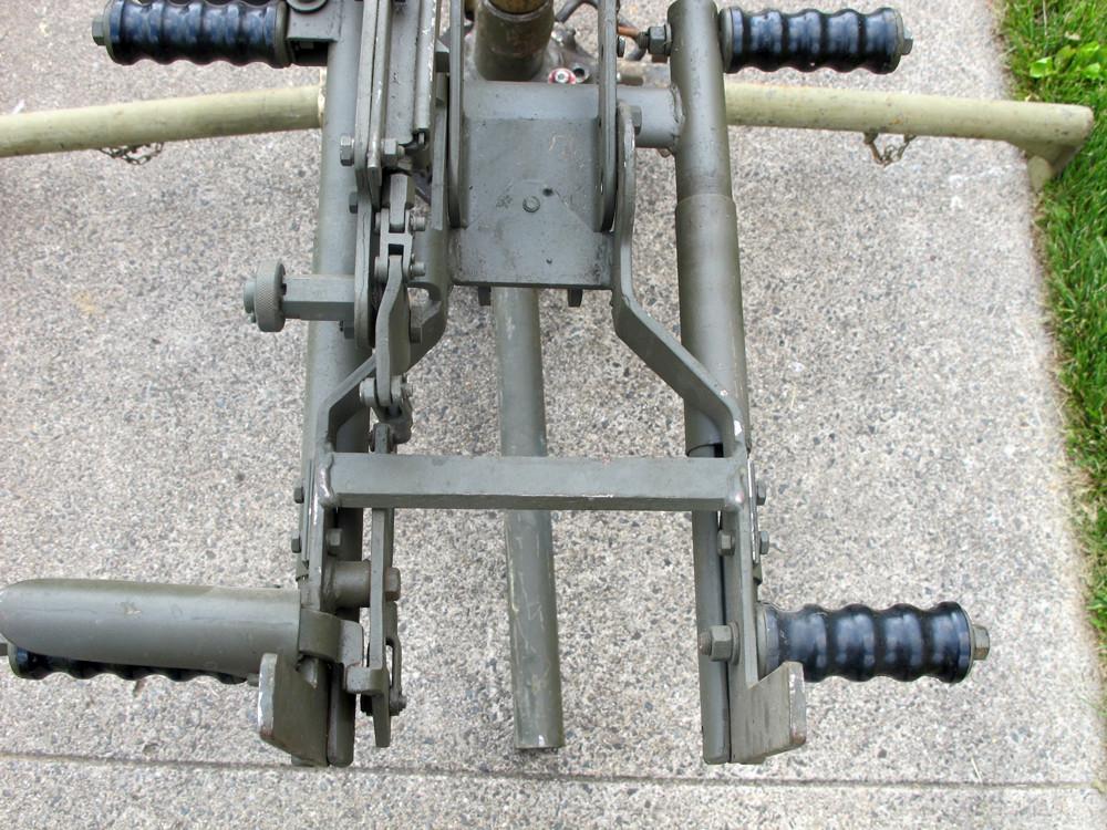 Original U.S. M63 Anti-Aircraft Ground Mount for M2 Browning .50 Calib ...