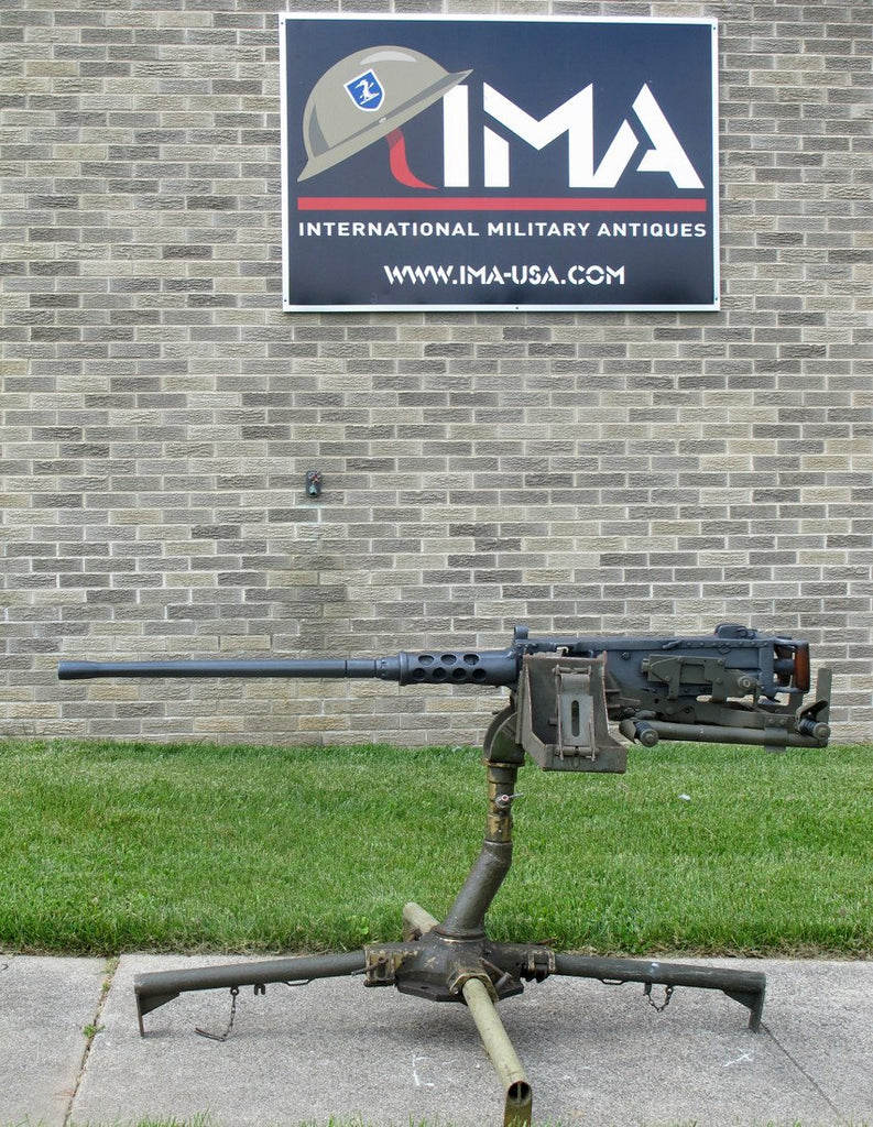 Original U.S. M63 Anti-Aircraft Ground Mount for M2 Browning .50 Calib ...
