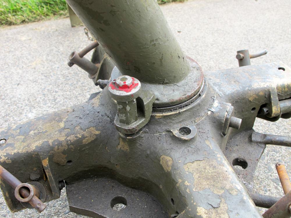 Original U.S. M63 Anti-Aircraft Ground Mount for M2 Browning .50 Calib ...