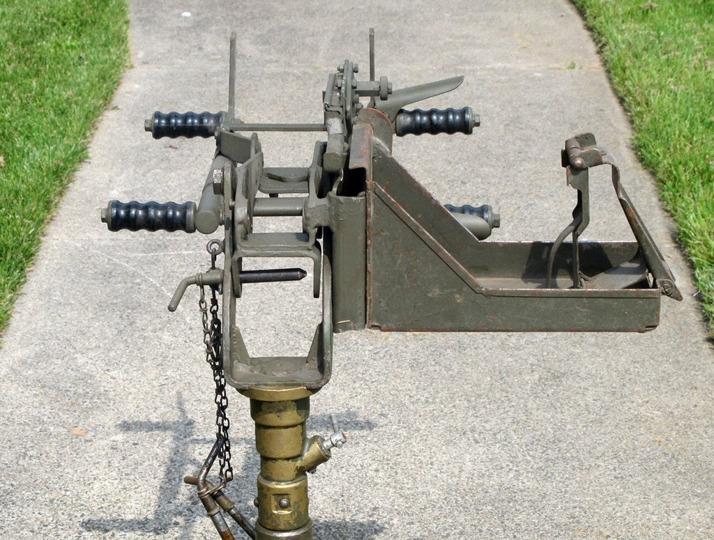 Original U.S. M63 Anti-Aircraft Ground Mount for M2 Browning .50 Calib ...