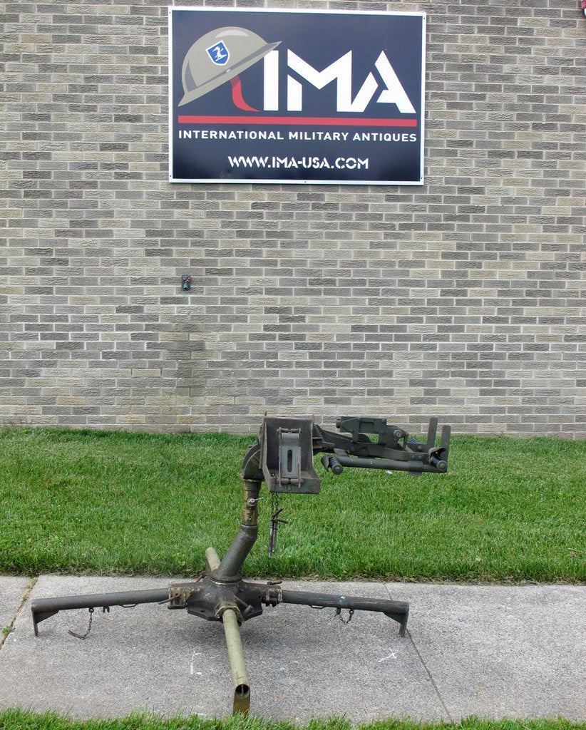 Original U.S. M63 Anti-Aircraft Ground Mount for M2 Browning .50 Calib ...