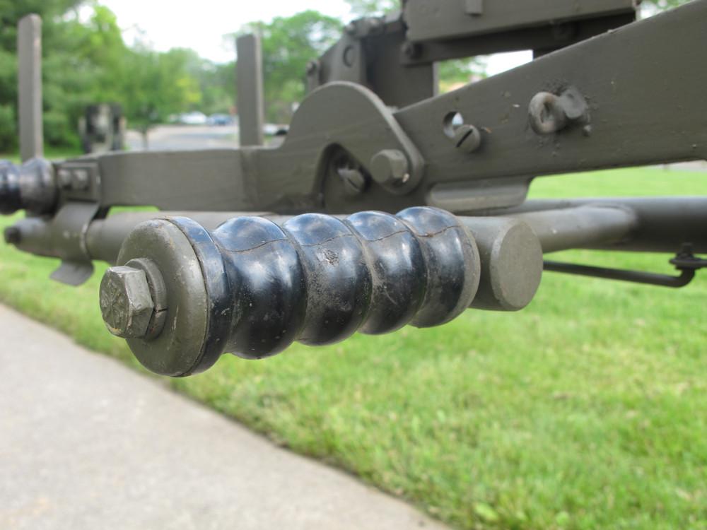 Original U.S. M63 Anti-Aircraft Ground Mount for M2 Browning .50 Calib ...
