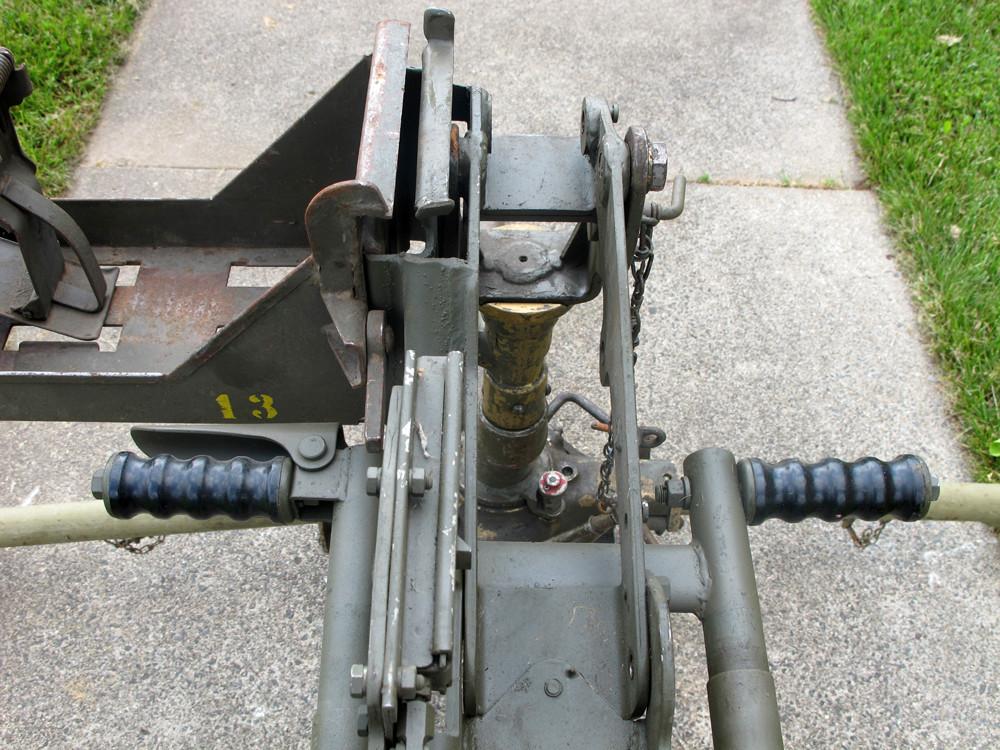 Original U.S. M63 Anti-Aircraft Ground Mount for M2 Browning .50 Calib ...